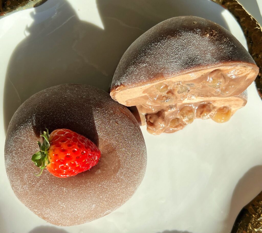 Pumpkin Mochi in Ghost / Pumpkin Shape (Cool Recipe with Video)