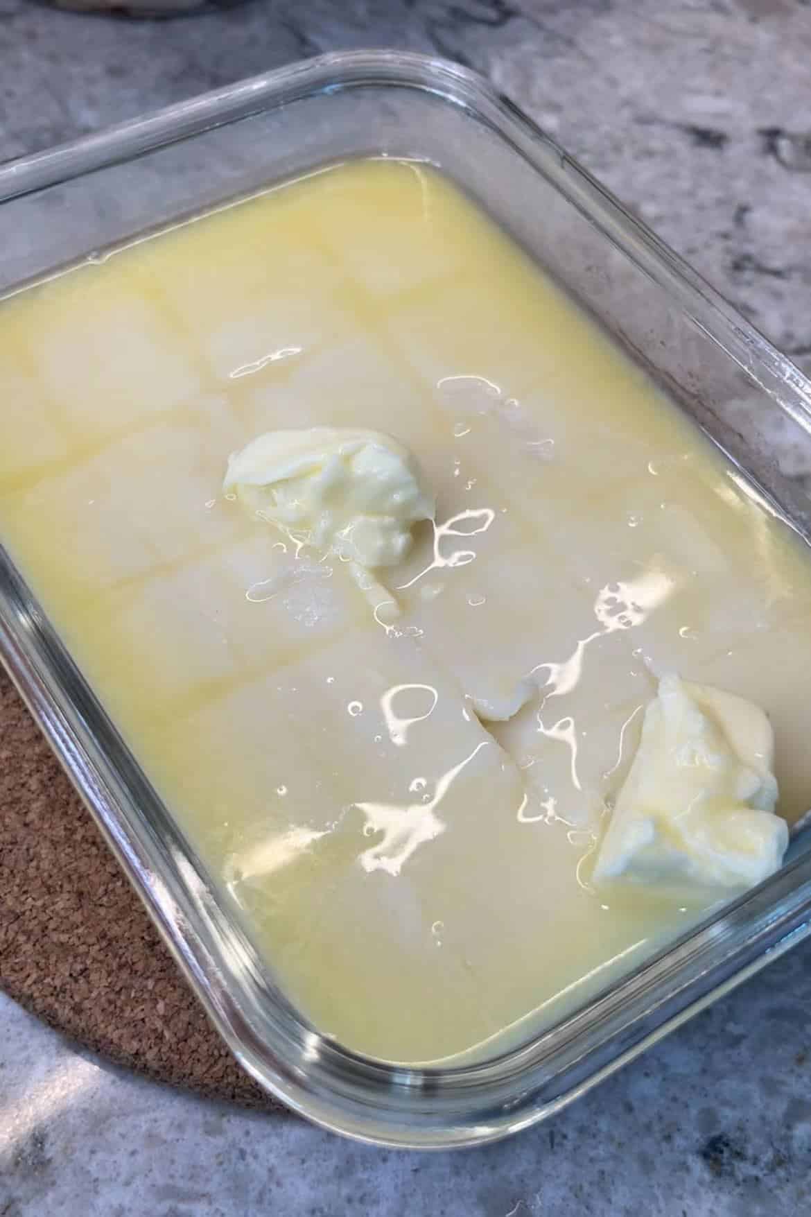 Snow Skin Mooncake Recipe - white strawberry chocolate filling