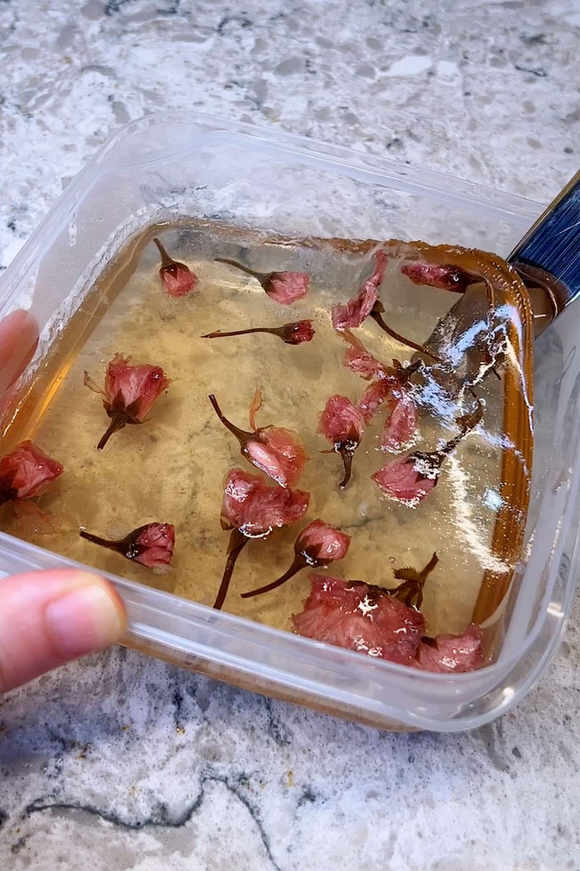 Kohakutou (Japanese crystal candy) Recipe - flavored with Juice
