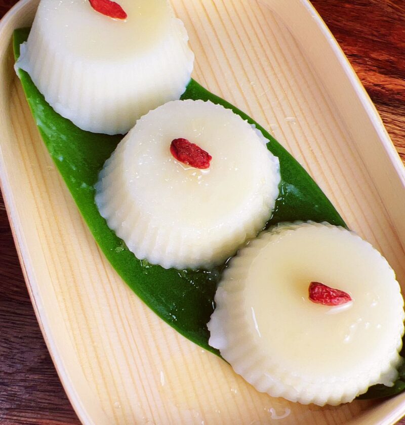 Milk Rice Cake - 3 ingredients homemade rice cake recipe