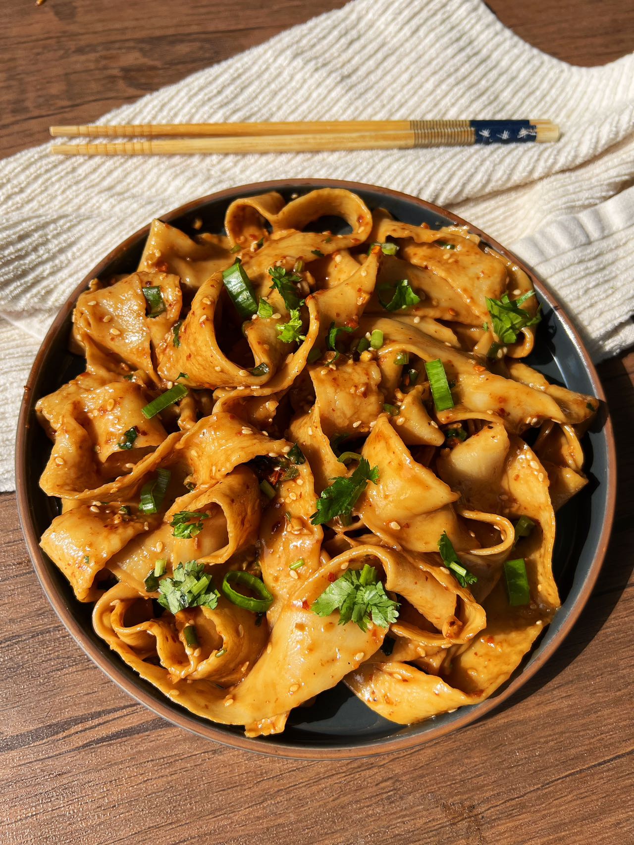 Hand Pulled Noodles (Easy biang biang noodles recipe) | by Ms Shi