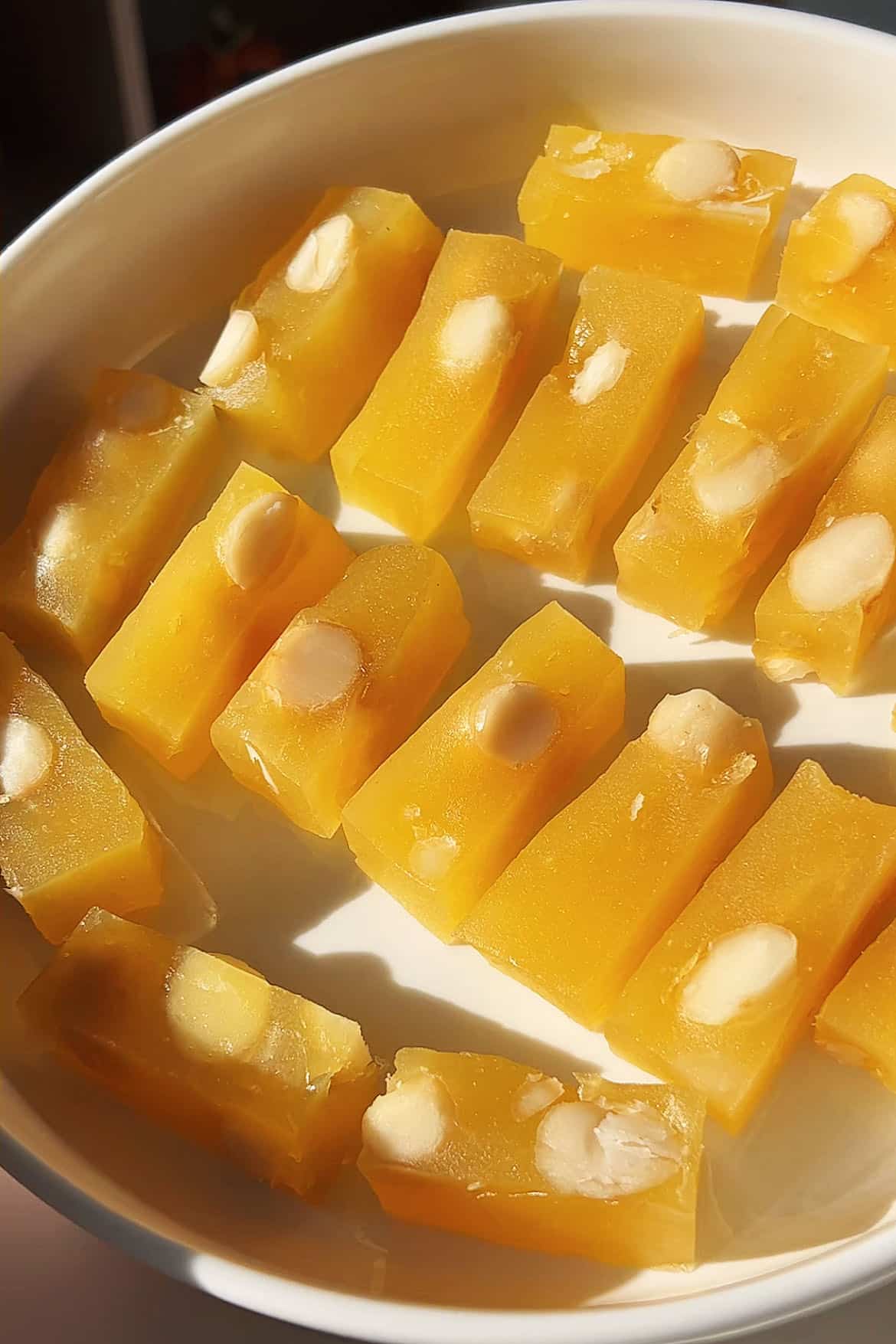 Pineapple Candy (homemade fruit gummy with real pineapple)