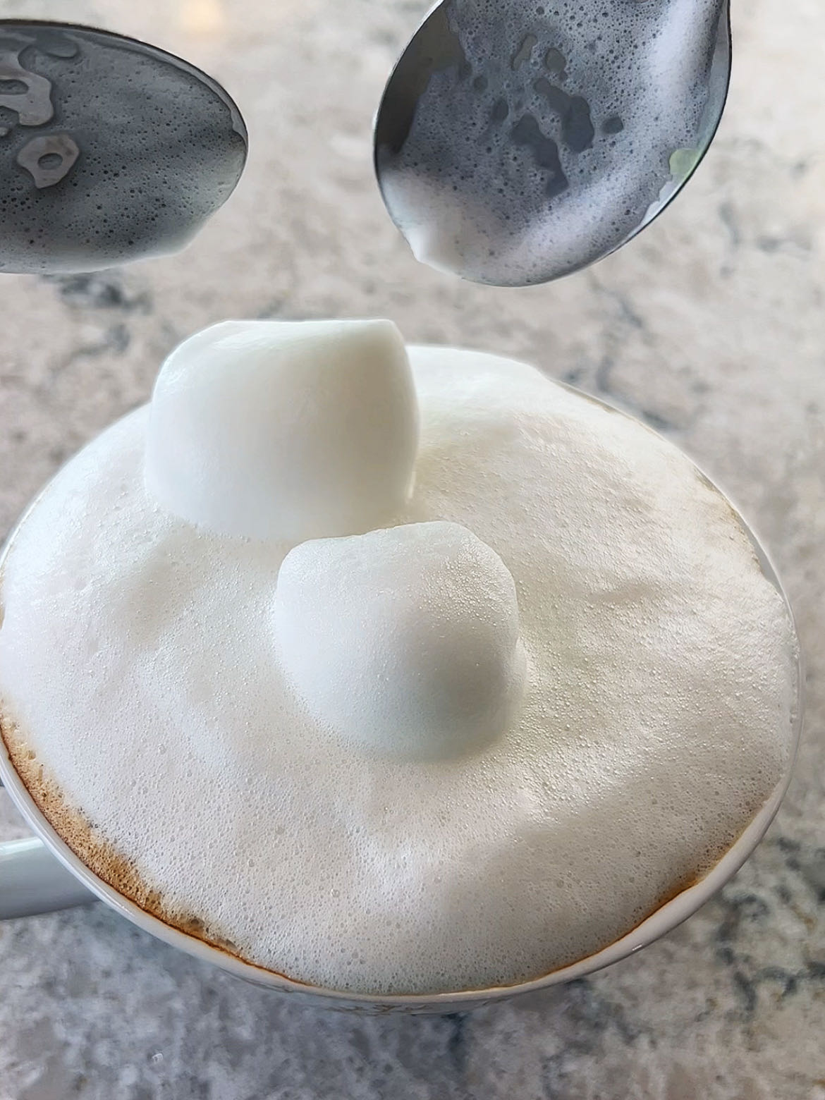 How to Make Latte Art - Easy 3d cat latte art with handheld frother
